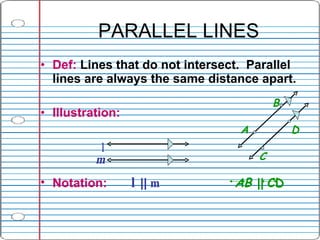 Line And Angle Relationships | PPS