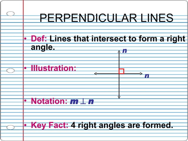 Line And Angle Relationships | PPT
