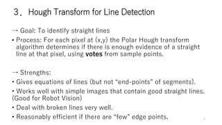 Line Detection in Computer Vision | PPTX