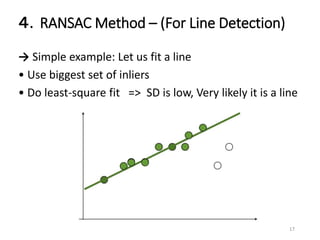 Line Detection in Computer Vision - Recent Developments and ...