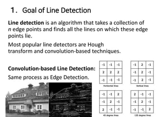 Line Detection in Computer Vision - Recent Developments and ...