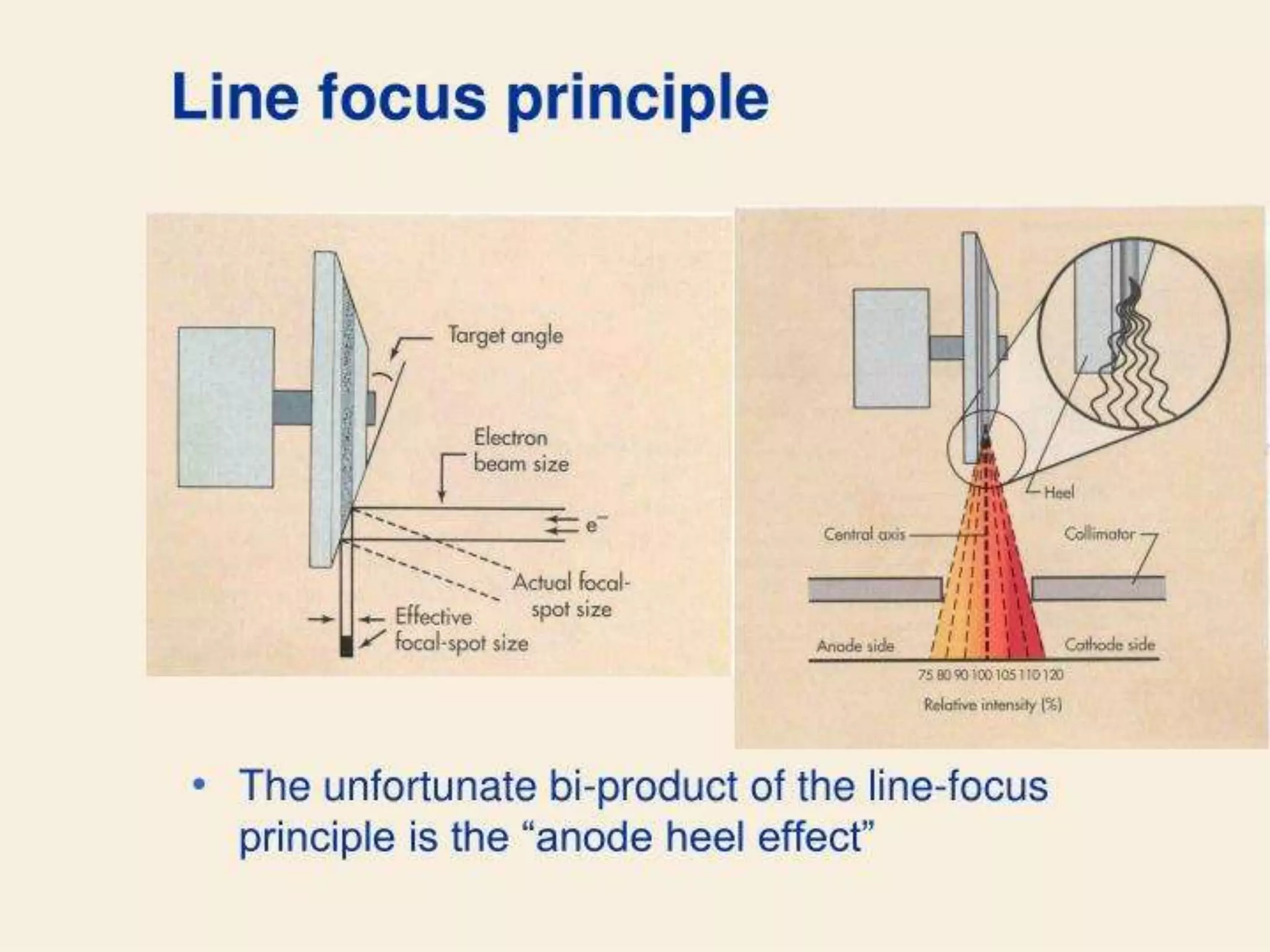 Line focus-principle-and-anode-heel-effect | PPTX
