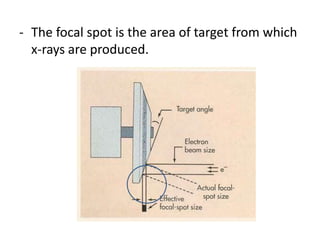 Line focus-principle-and-anode-heel-effect | PPTX