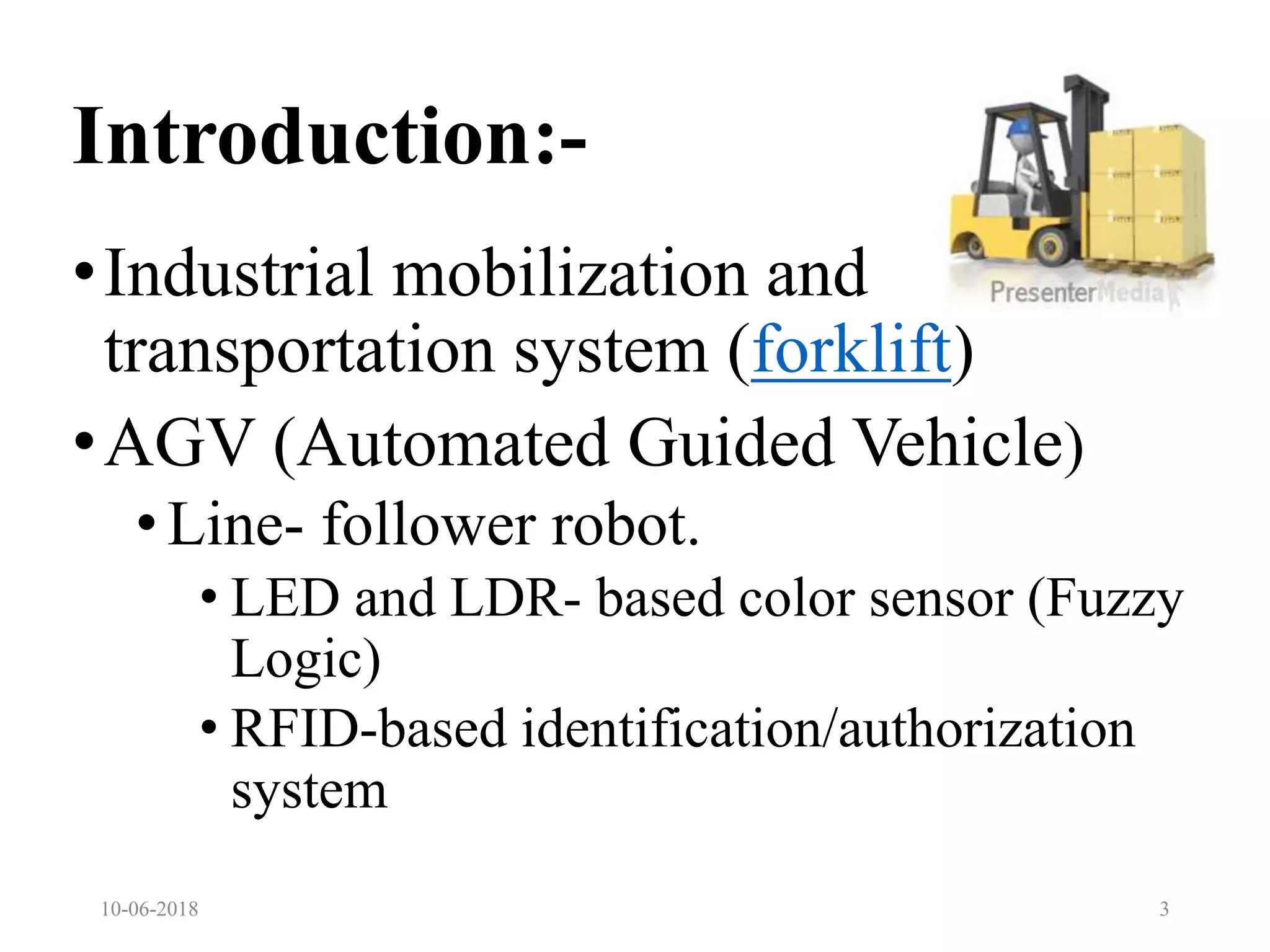 Line follower robot with color detection capability | PPTX