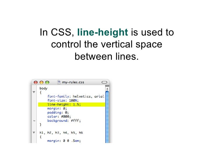 What Is Line Height In Css 