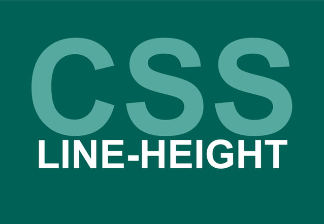 CSS Line-Height Explained | PPT