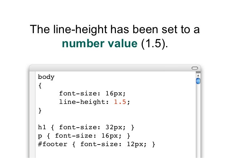 line-height