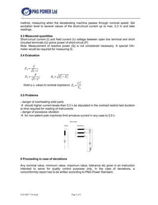 Line to-line sustained short-circuit test | DOC