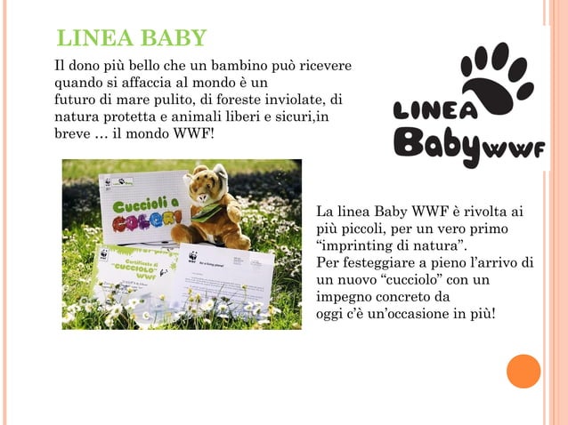 Linea baby: Primi passi nel verde | PPT