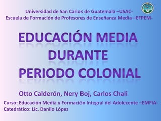 Linea del tiempo sobre la educación durante la epoca de colonización en ...