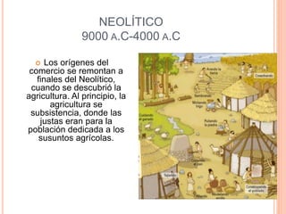 linea del tiempo de la historia del comercio en el mundo | PPTX