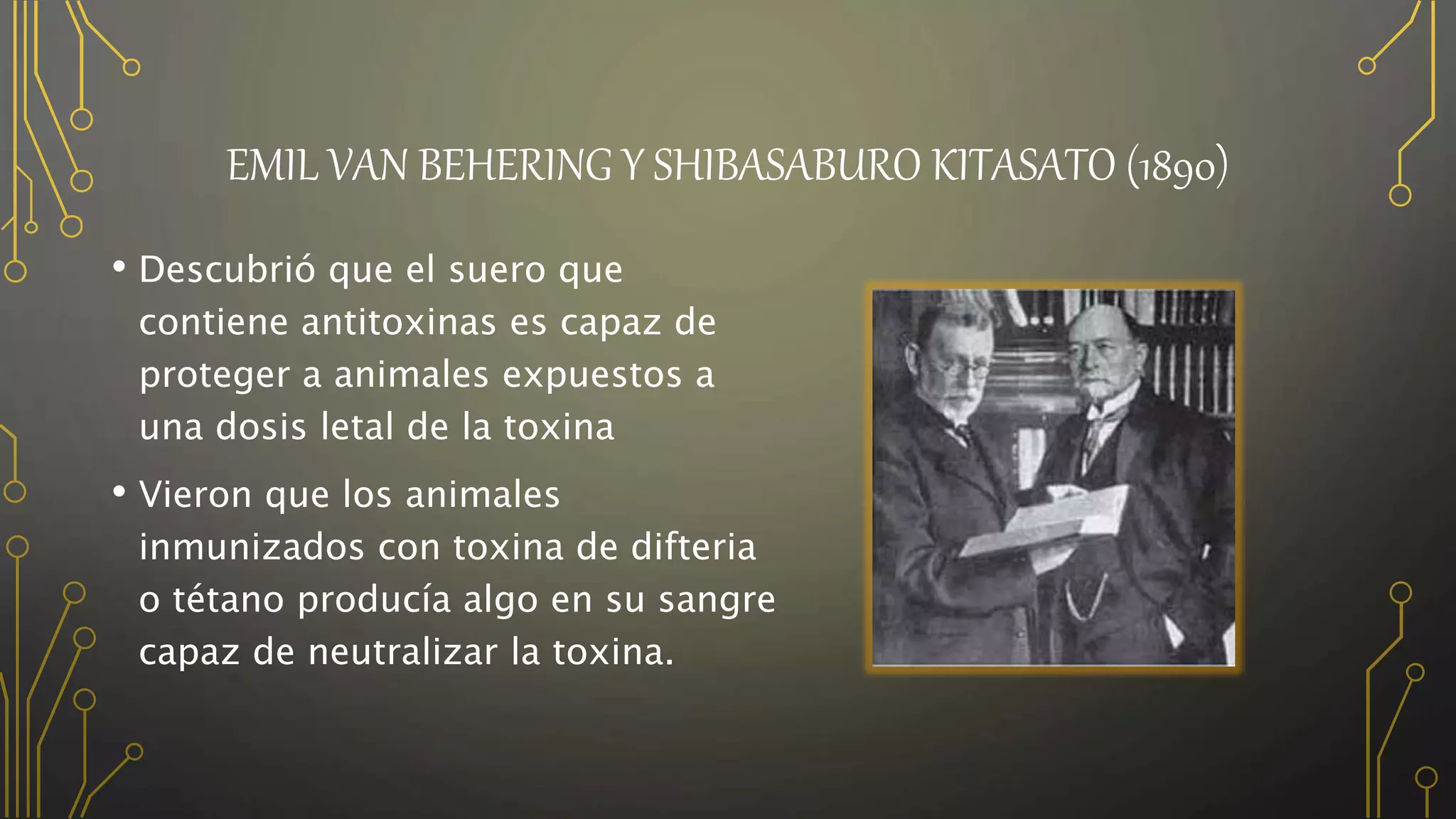 Linea del tiempo inmunología | PPTX