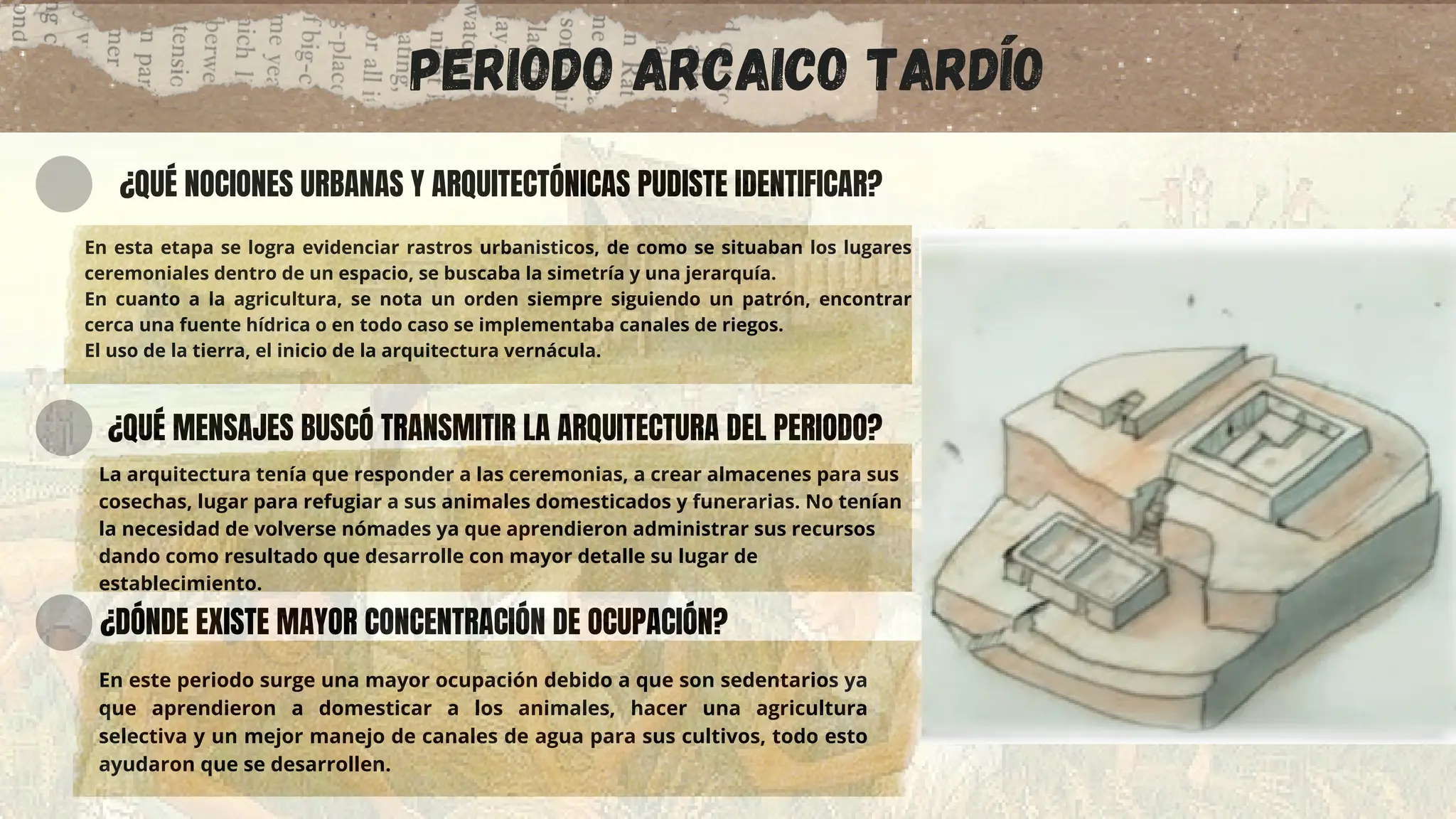 Línea de tiempo del periodo precerámico, lítico y arcaico | PDF