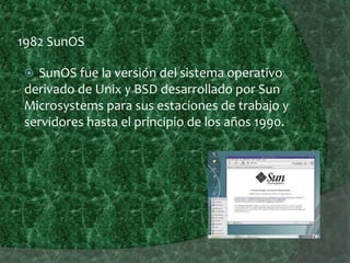 Linea de tiempo de sistemas operativos | PPTX