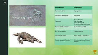 Linea genealogica de las aves, mamiferos y reptiles (1) | PPTX