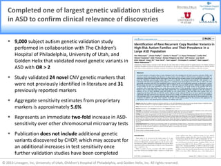 New Study Identifies High-Risk Variants Associated with Autism Spectrum ...