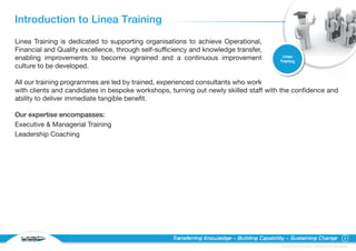 Linea Group Service Portfolio | PPT