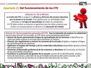 Lineamientos Consejo Tecnico Escolar 2013. Centro de Maestros Atizapan ...