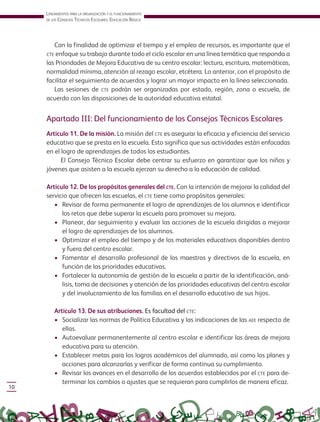 Lineamientos para la Organización y el Funcionamiento de los CTE | PDF