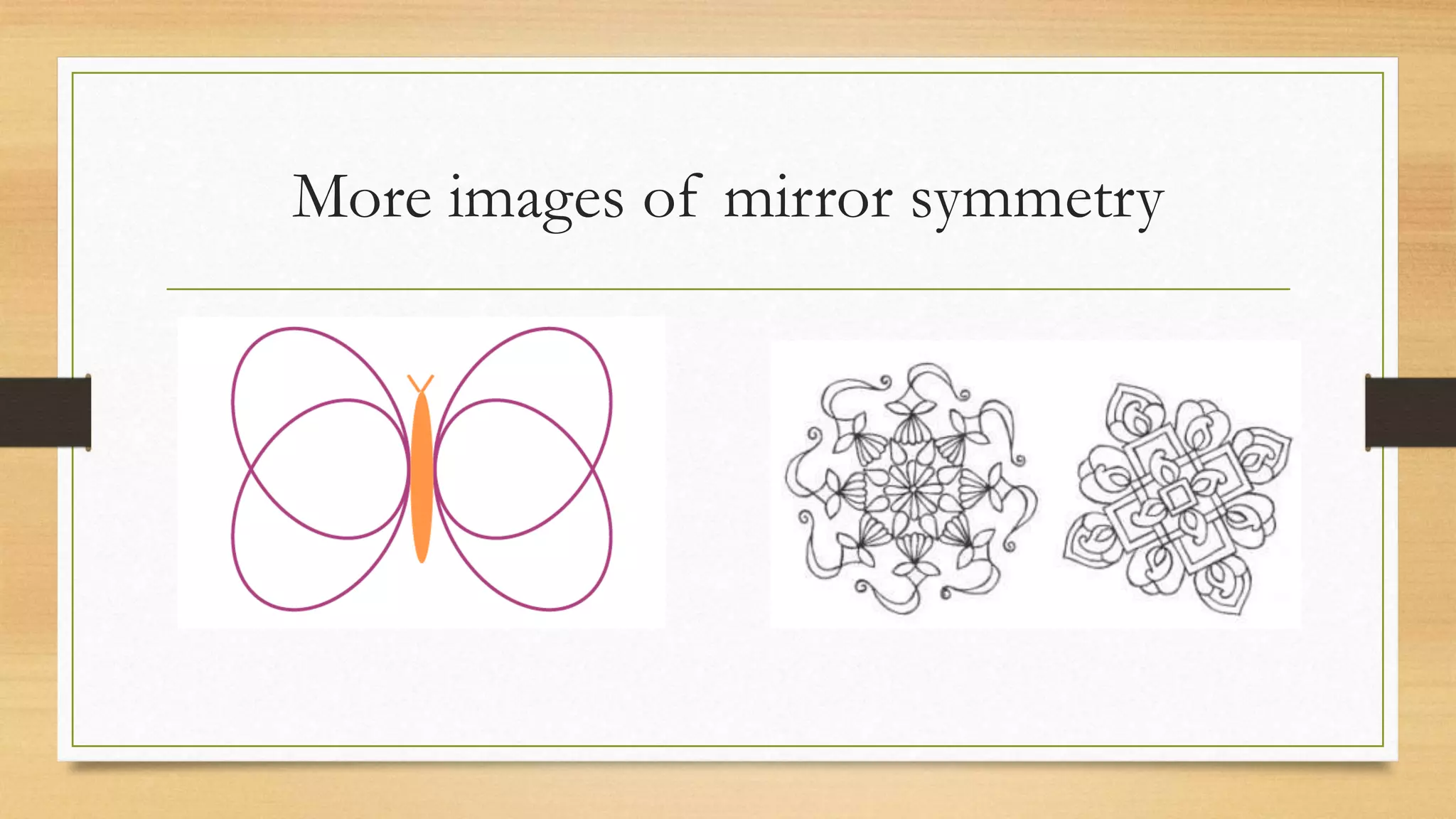 Line and mirror symmetry | PPTX