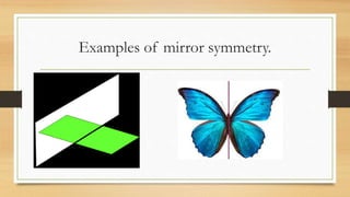 Line and mirror symmetry | PPTX