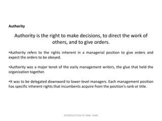 Line and staff aspects of hrm | PPTX