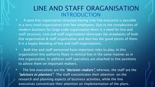 LINE AND STAFF ORGANISATION.pptx