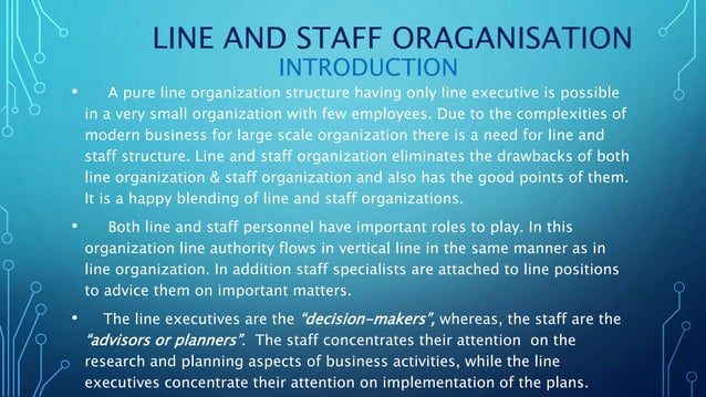 LINE AND STAFF ORGANISATION.pptx