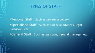 LINE AND STAFF ORGANISATION.pptx