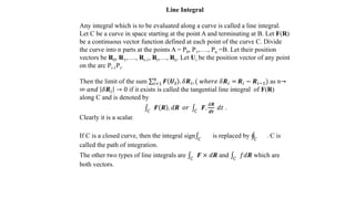 line and surface integral.pptx . | PPTX