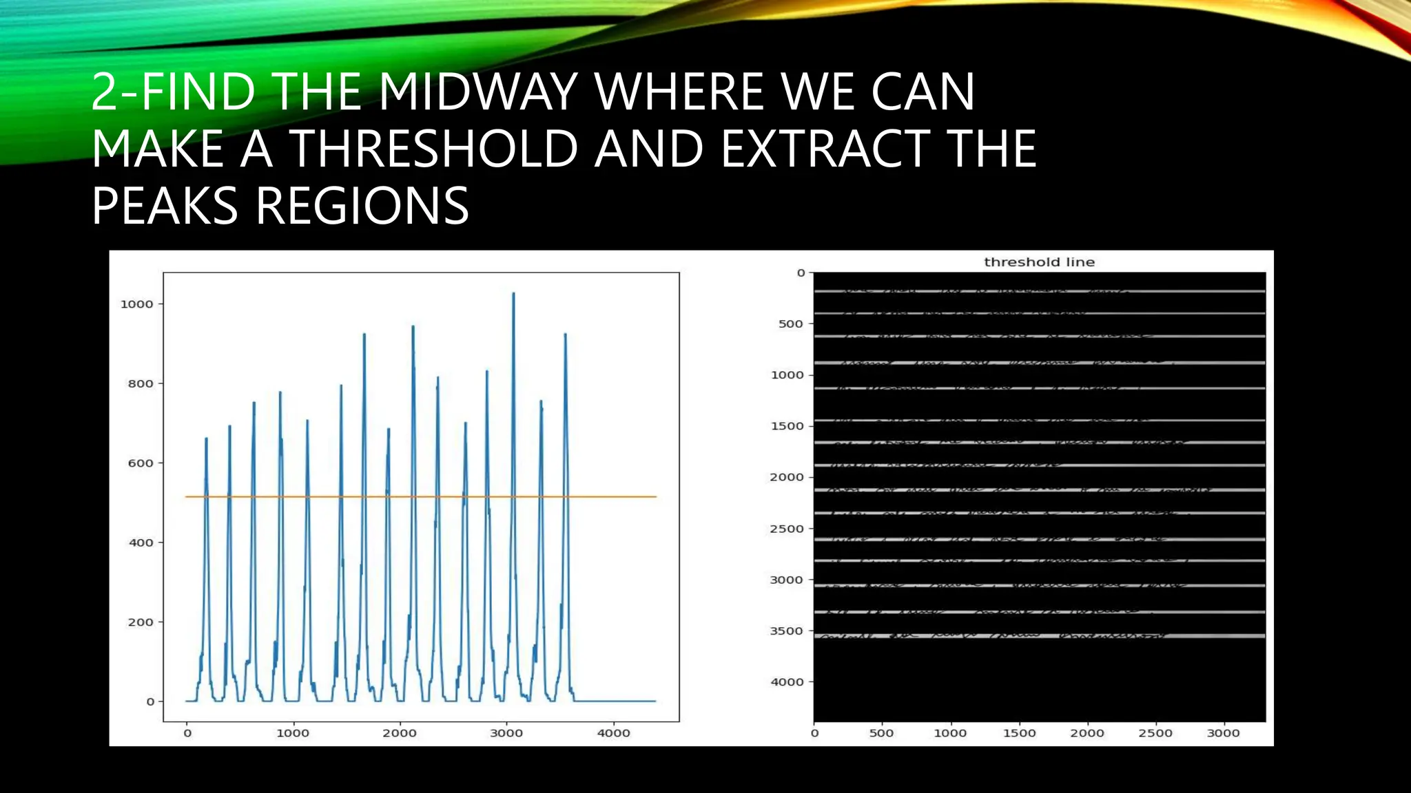 line and word segmentation for handwriting recognition | PPTX