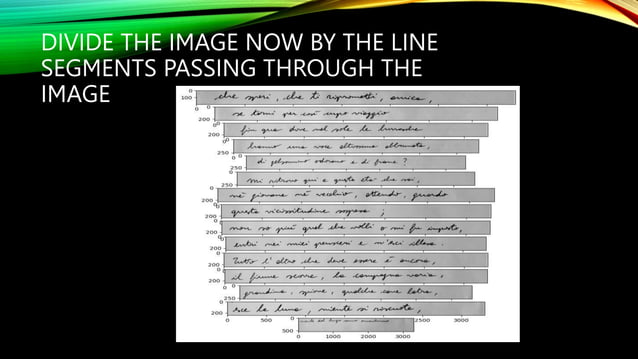 Line And Word Segmentation For Handwriting Recognition Pptx Computing Technology And Computing