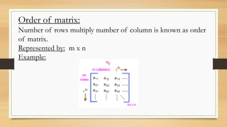 MATRICES | PPT