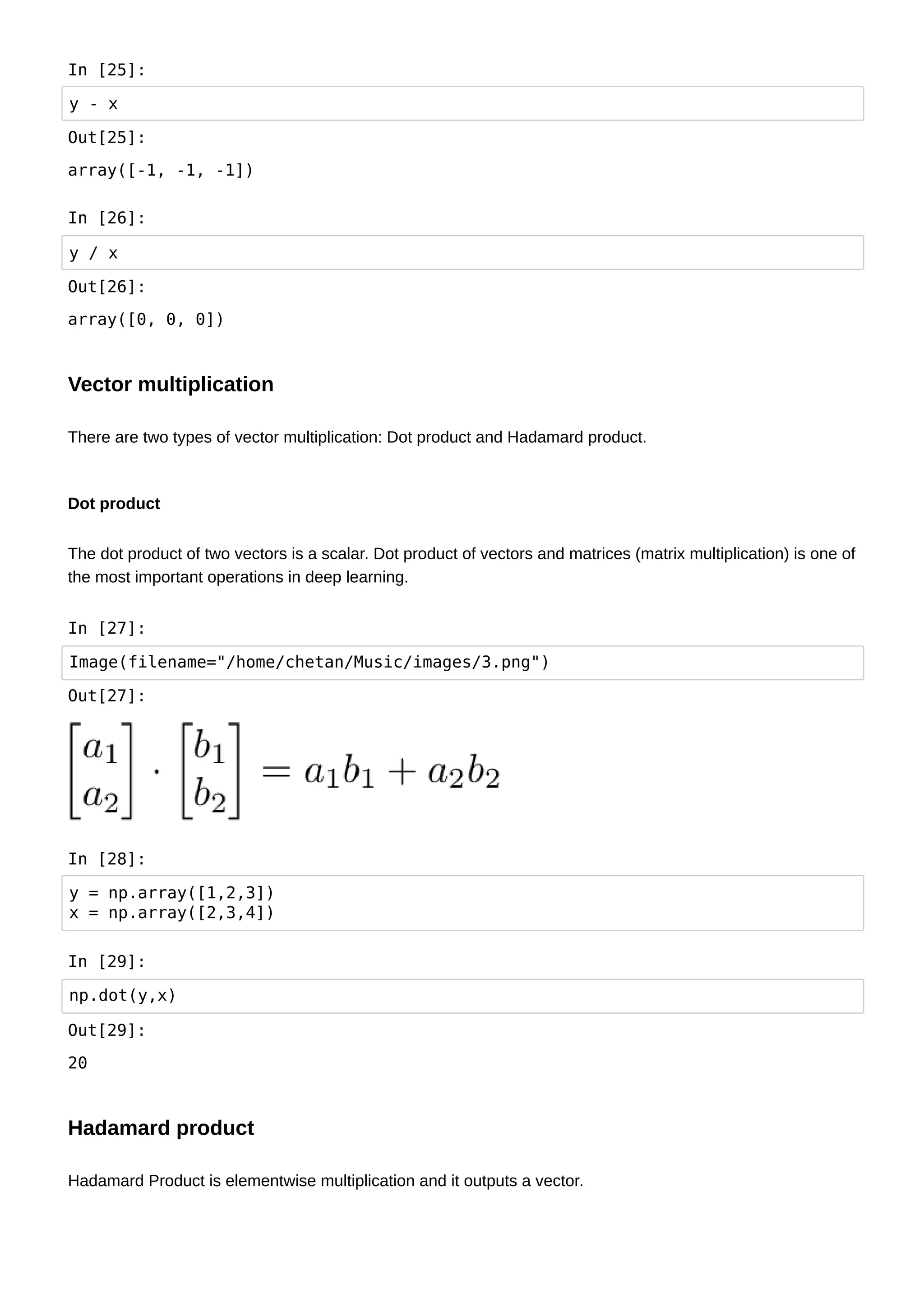 An Introduction Linear Algebra for Neural Networks and Deep learning ...