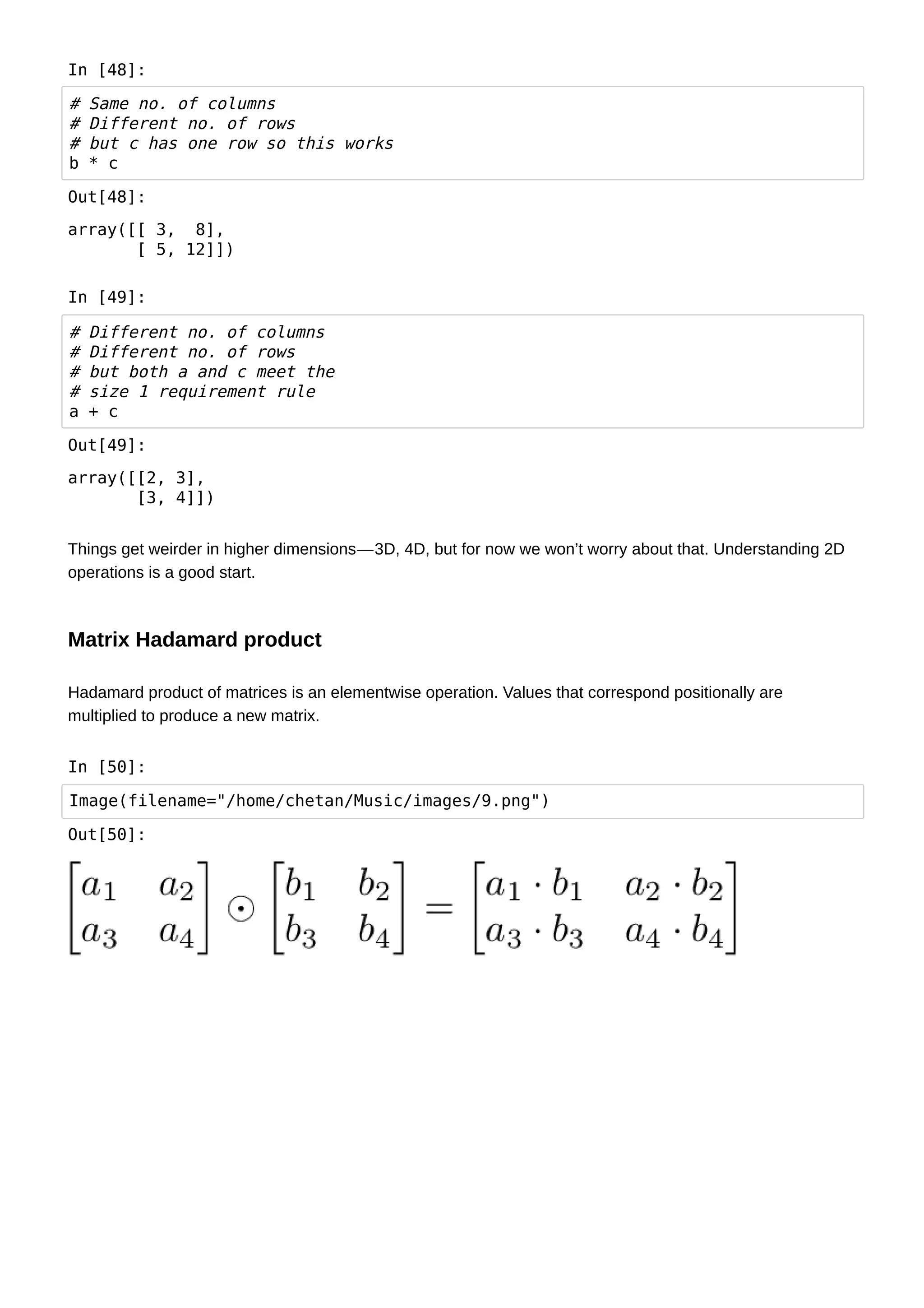 An Introduction Linear Algebra for Neural Networks and Deep learning ...