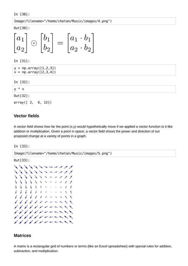 An Introduction Linear Algebra For Neural Networks And Deep Learning