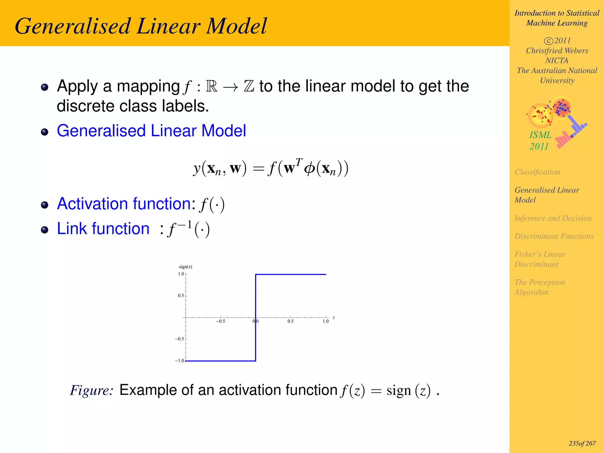 linear classification | PDF