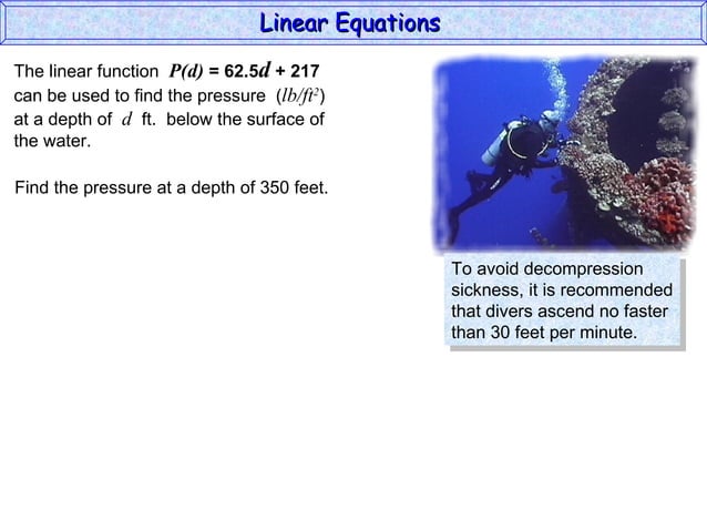 Linear Equations | PPT | Physics | Science
