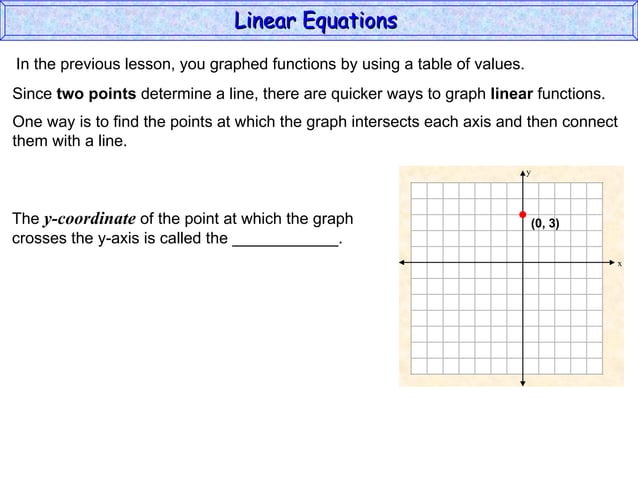 Linear Equations | PPT | Physics | Science