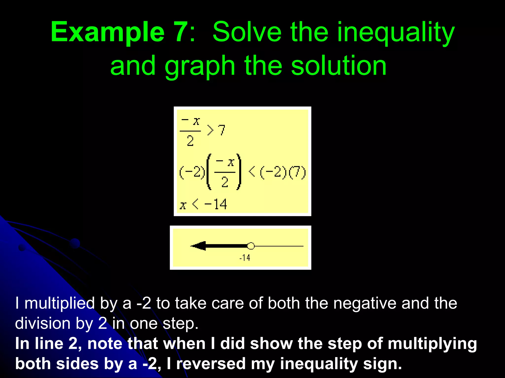 Linear Inequality | PPT