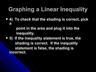 Linear Inequality | PPT