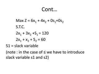 Linear programming | PPT