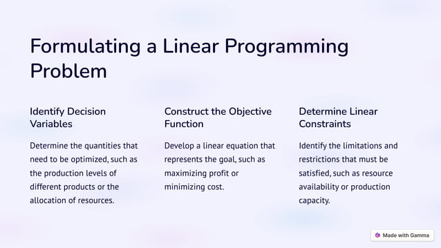 An Introduction to Linear Programming Problem | PDF