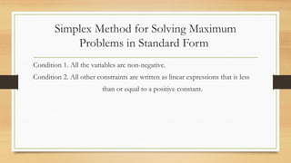 Linear-Programming-by-Simplex-Method.pptx | Computing | Technology & Computing