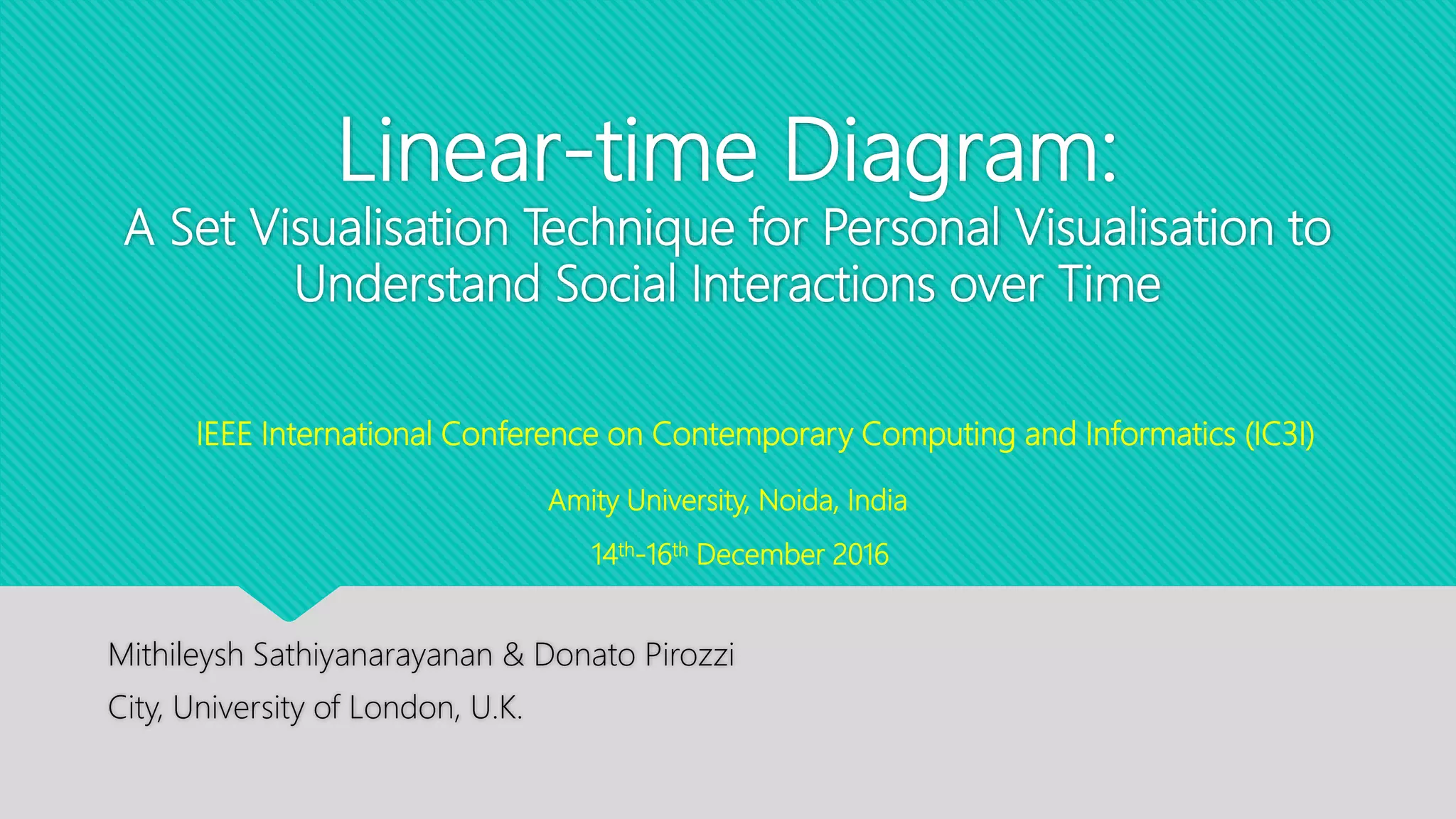 Linear-time diagrams | PPTX