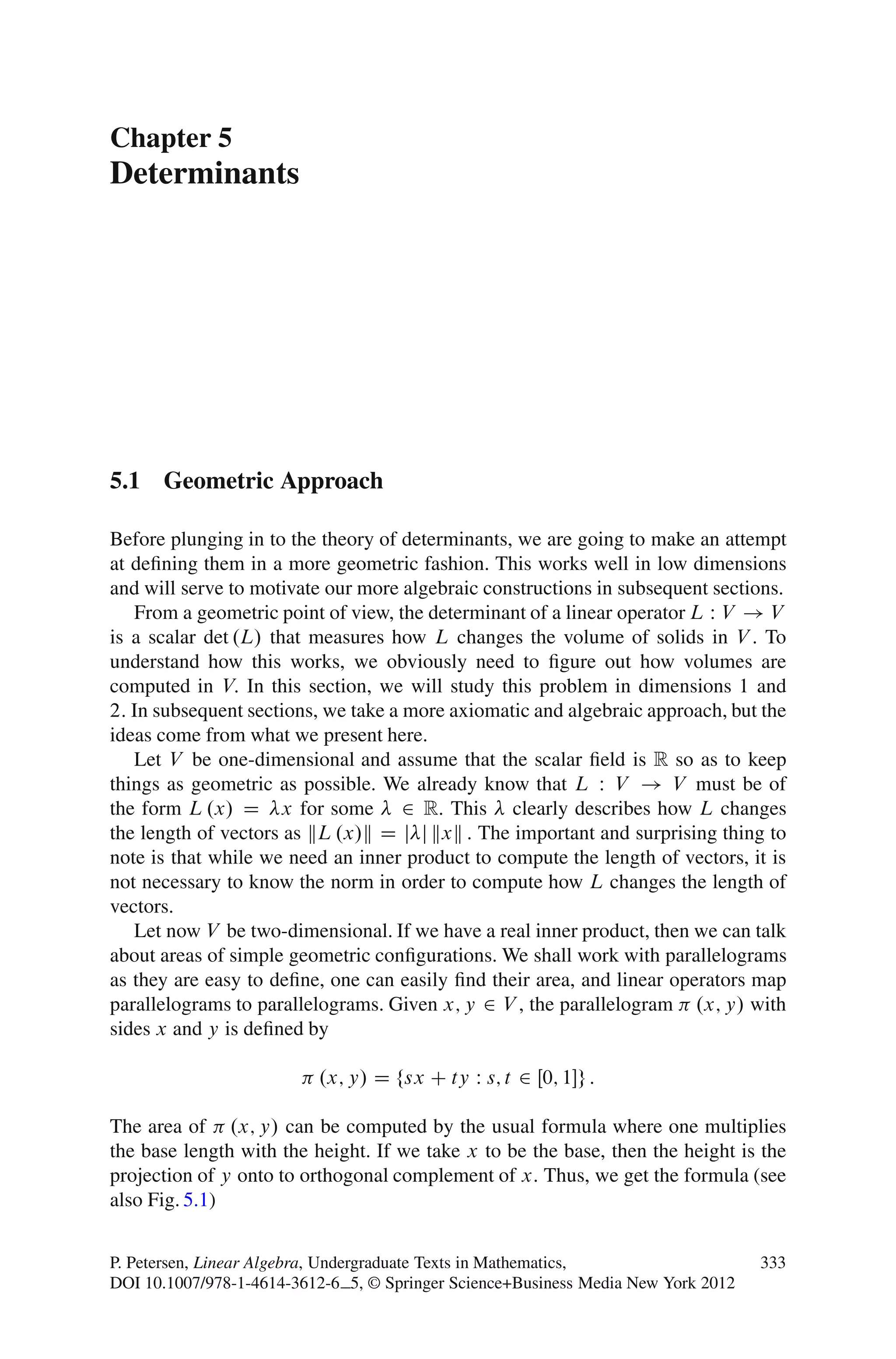 Linear algebra | PDF