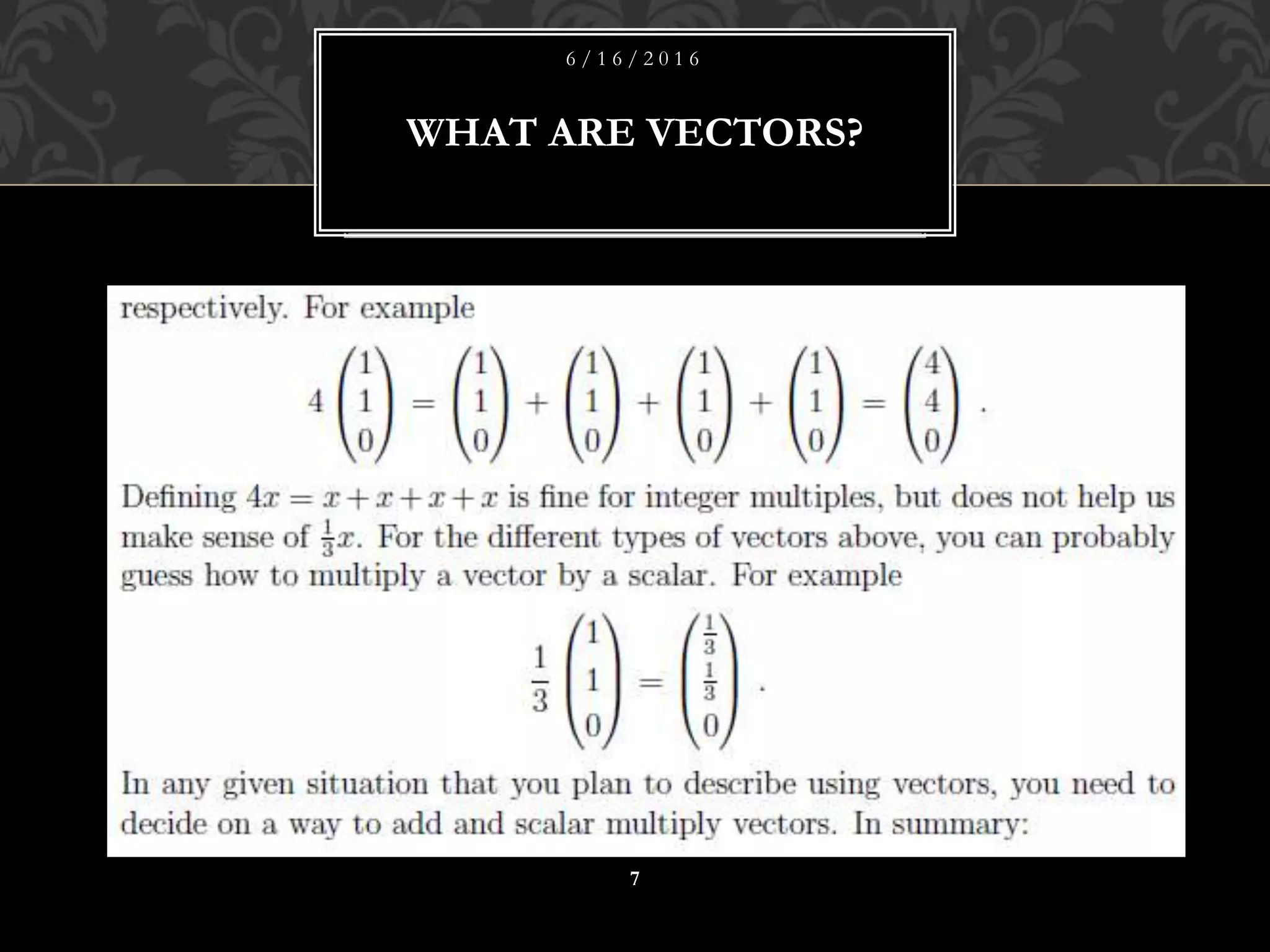 Linear algebra and Vector | PPT
