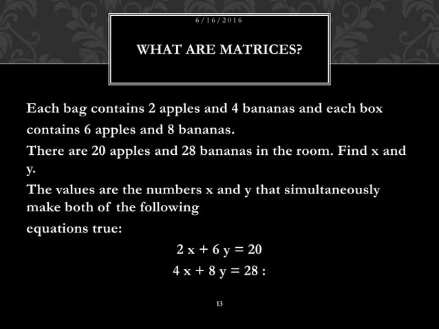 Linear algebra and Vector | PPT