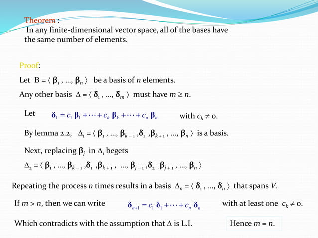 Linear algebra | PPT