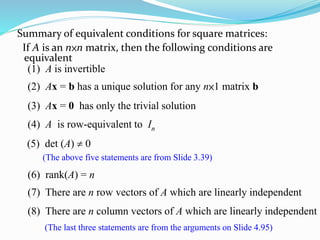 Linear algebra | PPTX